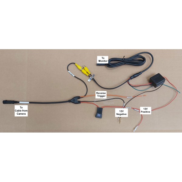 Monitor Adaptor Cable for Camos Jewel Camera - RoadPro